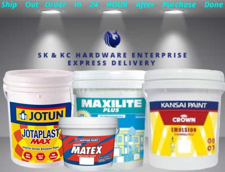 [ READY STOCK / EXPRESS DELIVERY ] COMBO SET CAT PUTIH / WHITE PAINT ...