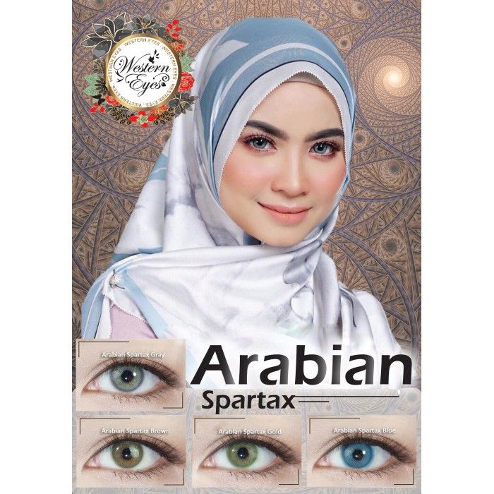 ARABIAN SPARTAX 14.5MM KANTA LEKAP BERWARNA DAN LEMBUT SOFT CONTACT ...