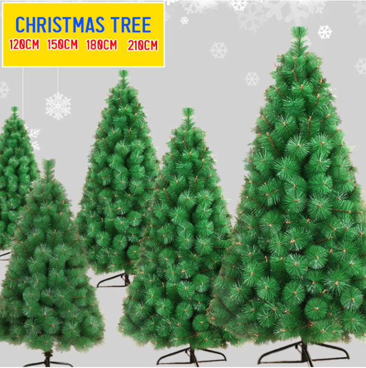 Christmas Tree 120CM 150CM 180CM 210CM 4ft 5ft 6ft 7ft Metal Stand ...