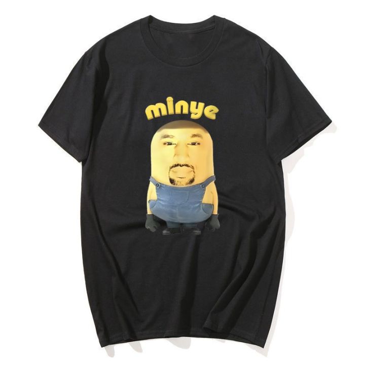 Rapper Kanye West Minye Funny Meme T Shirts Harajuku Hip Hop Vintage ...
