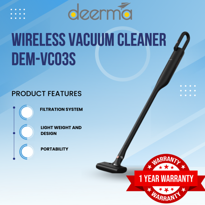 Deerma VC03S Cordless Vacuum - SKY-TOUCH presents the Deerma Cordless ...