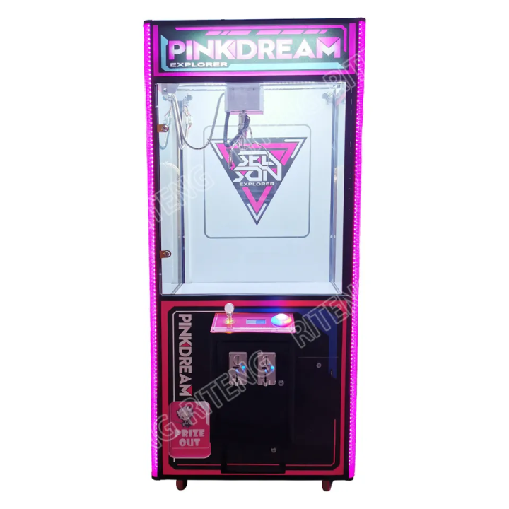 Cheap Coin Operated Toy Crane Claw Vending Arcade Teddy Bear Crane Game ...