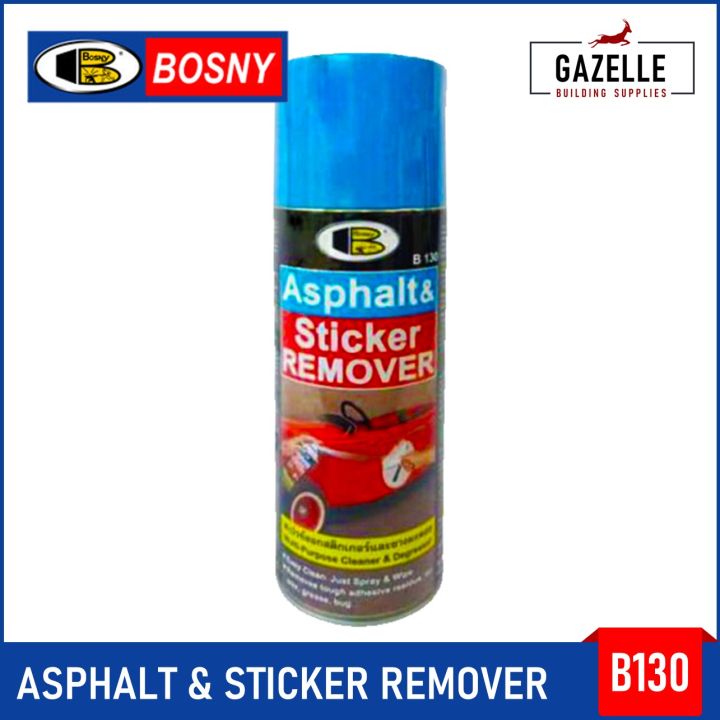 Bosny Asphalt & Sticker Remover Spray B130 - 400cc | Lazada PH