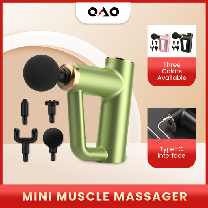 Massage Gun 4 Heads Portable Muscle Relaxation Percussive High ...