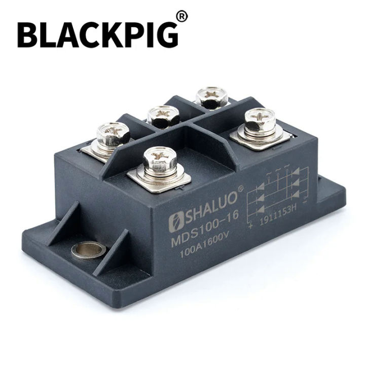 MDS Silicon Diode Bridge Rectifier Module Diesel Generator Parts 100A ...