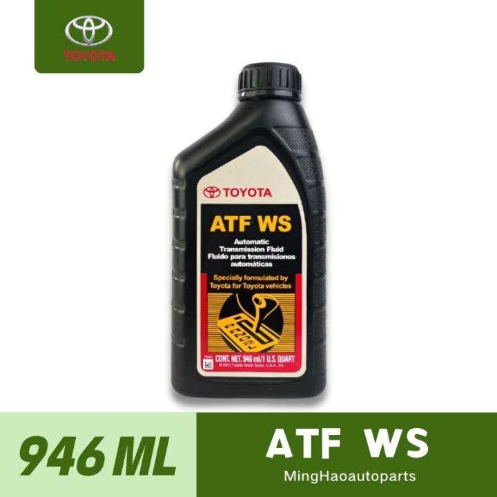 Toyota ATF WS Automatic Transmission Fluid 946ml / 1 Quart | Lazada PH