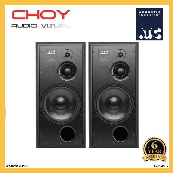 ATC SCM100ASL Pro 3-Way Bookshelf Speaker Pair | Lazada