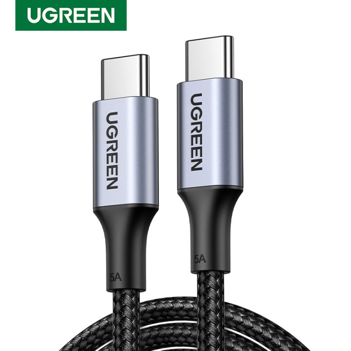 UGREEN 100W USB Type C To USB C Cable PPS For Macbook iPad iphone 15 ...