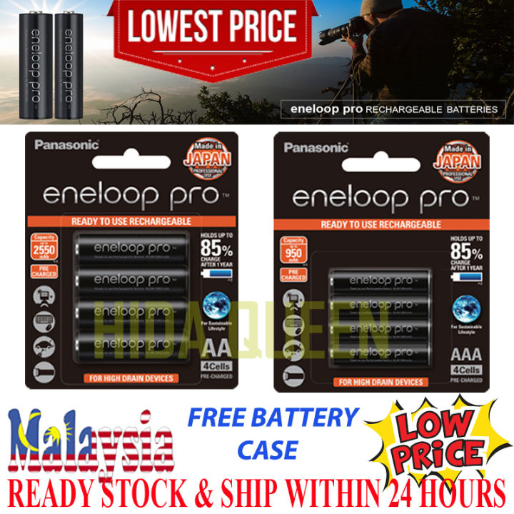 Panasonic Eneloop Pro Aa Aaa Rechargeable Battery Panasonic Eneloop Aaa
