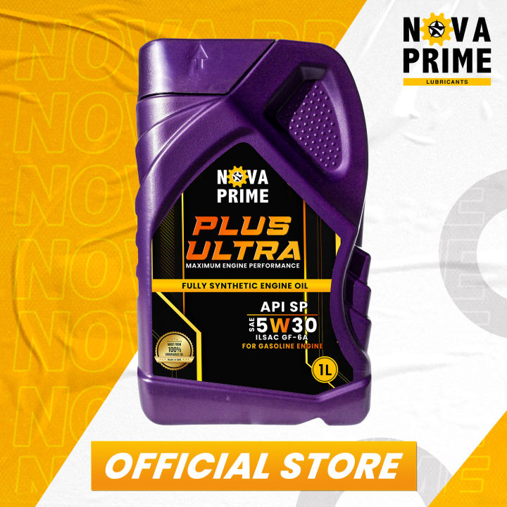Nova Prime Plus Ultra Fully Synthetic Engine Oil 1L | Lazada PH