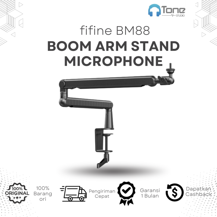 Boom Arm Fifine BM88 Stand Microphone Profesional | Lazada Indonesia