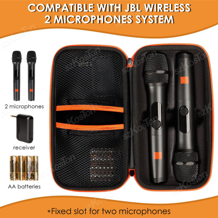 Wireless Microphone Case Compatible with JBL Wireless Two Microphone ...