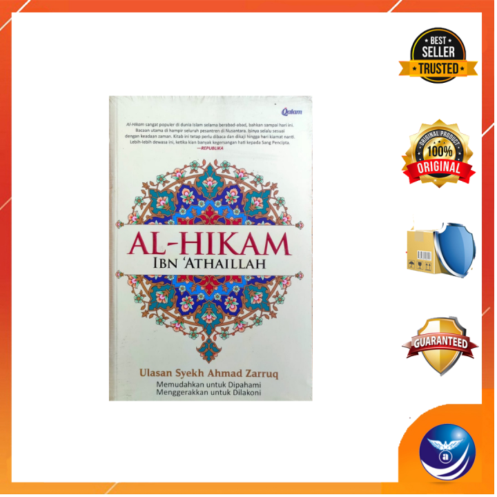 Buku Al-Hikam Ibn 'Athaillah; Ulasan Syekh Ahmad Zarruq (HC) | Lazada ...