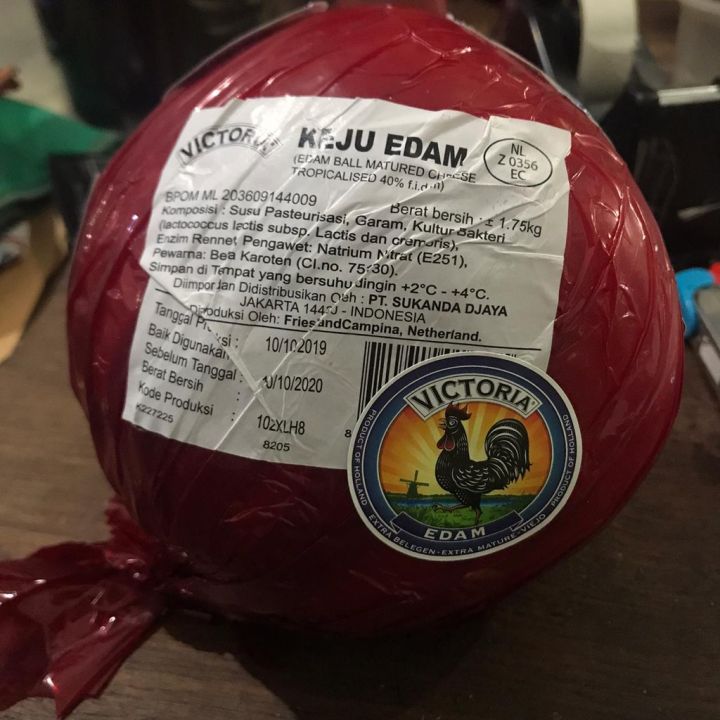 Keju Edam Victoria - Ayam Hitam Victoria 1.75kg | Lazada Indonesia