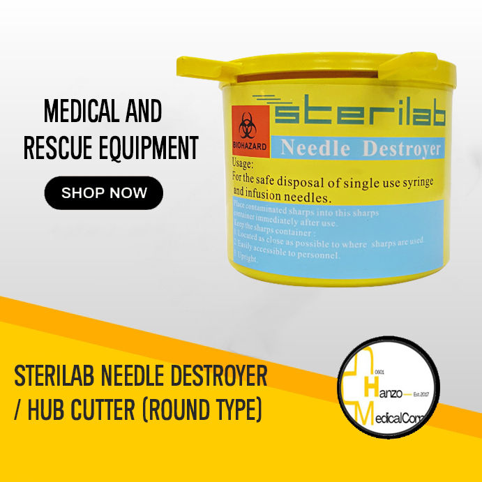 STERILAB NEEDLE DESTROYER / HUB CUTTER (ROUND TYPE) | Lazada PH