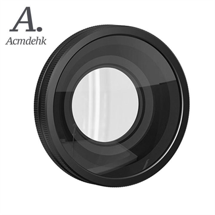 Wide Angle Lens Filter for Action 5 Pro Camera Extend FOV to 180° HD ...
