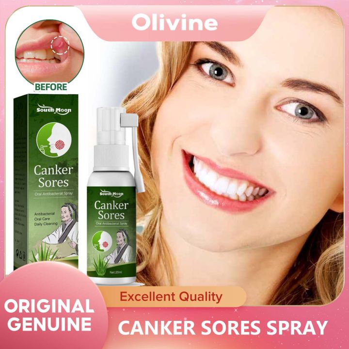 South Moon Oral Spray Clean Mouth To Refresh The Breath For Ulcer ...