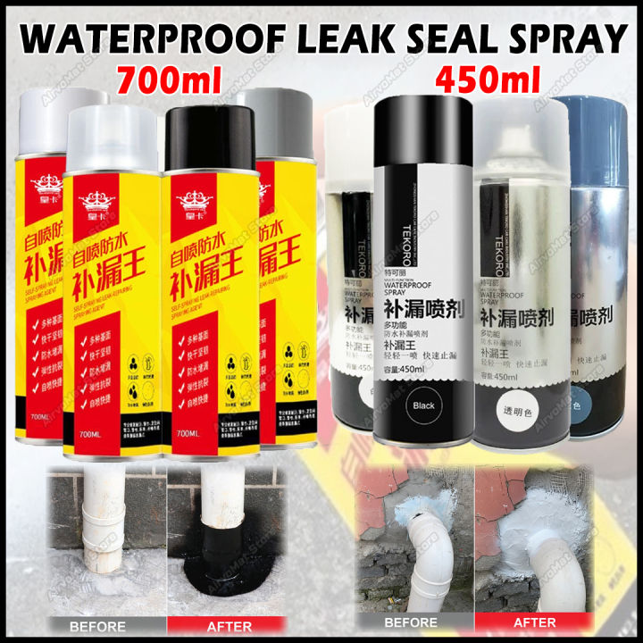 Leak Repair Spray Penampal Kebocoran Fast Fix Pipe Roots/ Roof Cracks ...