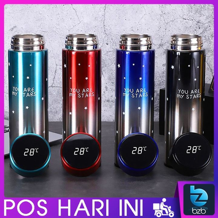 TEMPERATURE DISPLAY 💥 Smart LED Thermal Flask Double Wall Insulated ...