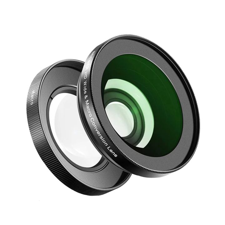 HD Wide Angle Lens with 18mm Wide Angle & 10x Macro ZV-1F, ZV-E10 2-In ...