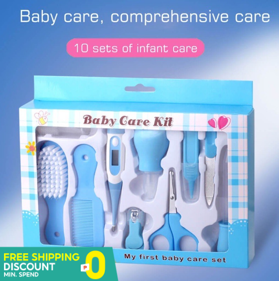 Baby Care Kit Perlengkapan Bayi Set 10in1 Sisir Baby Gift Gunting Kuku ...