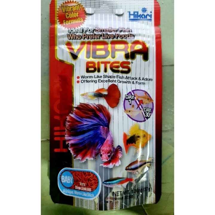 Vibra Bites Baby Vibrant Color Formula (Ideal for smaller fish who ...
