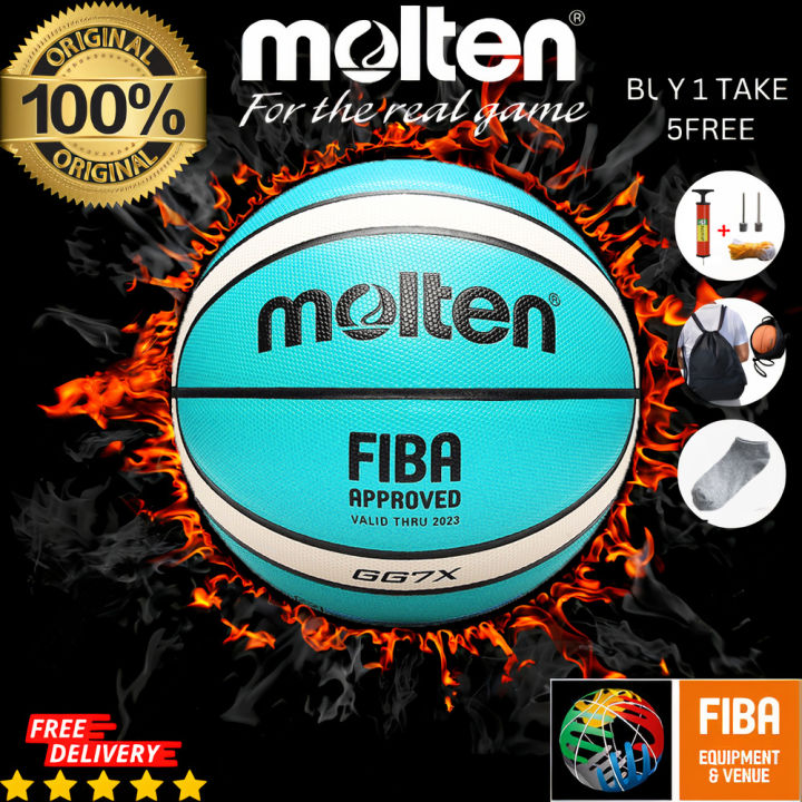 Molten GG7X Basketball Limited Edition Size 7 PU Leather Material NBA ...
