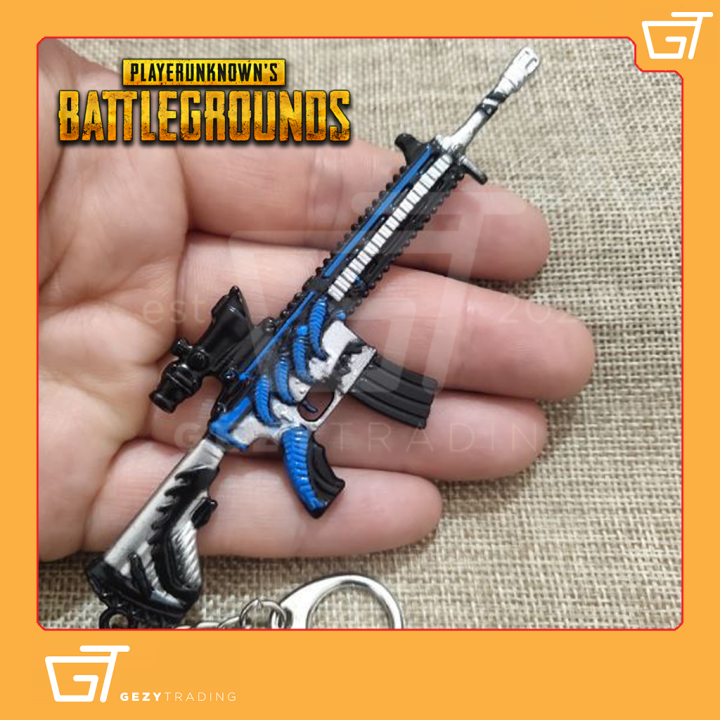 PUBG Skin Series keychain 12cm Eating chicken Gantungan Kunci『 Local ...