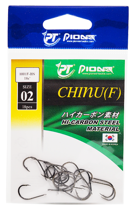 ตัวเบ็ด Pioneer CHINU(F) 1001F-BN ทรงจินุ เบาคมพริ้ว | Lazada.co.th