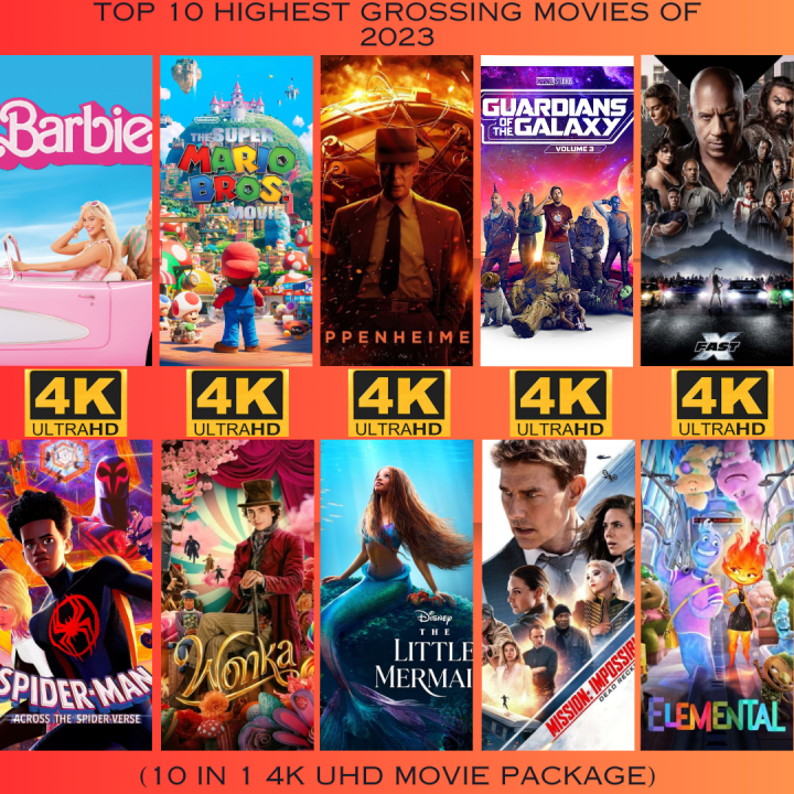 USB Flashdrive 3.0 With Latest 4K Ultra HD Movies Of 2023 (You Can ...