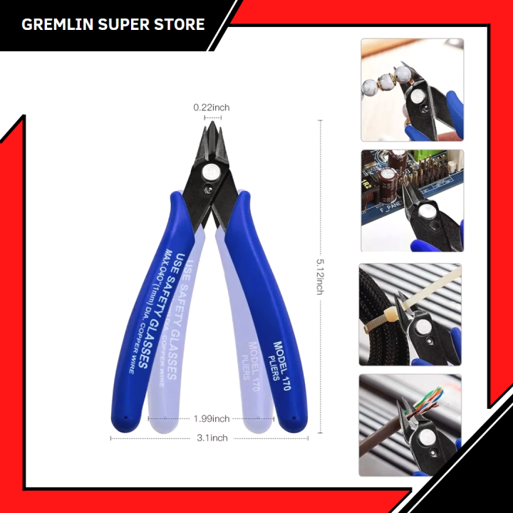 PLATO 170 MODEL Wire cutter Clamp Shear Side Cutter | Lazada PH