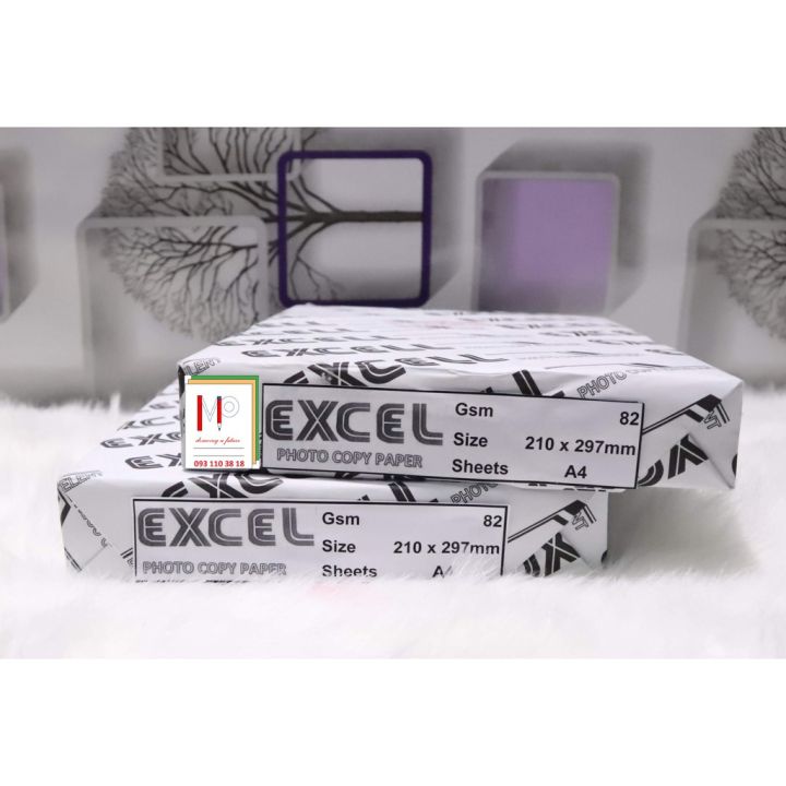Giấy A4 Excel 80gsm - 400 tờ | Lazada.vn