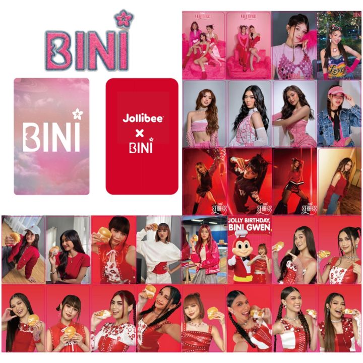 BINI PHOTO CARDS LOMO CARD HIGH QUALITY SET OF 50 PCS | Lazada PH