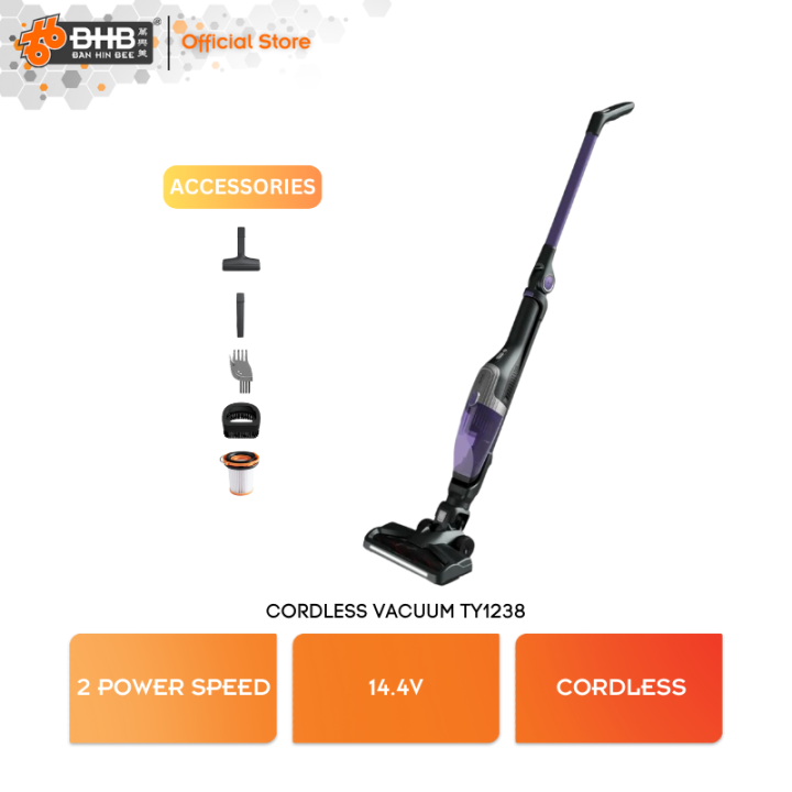 Tefal TY2079 Vacuum Cleaner X-Force Flex Handheld Stick Cordless Flexi ...