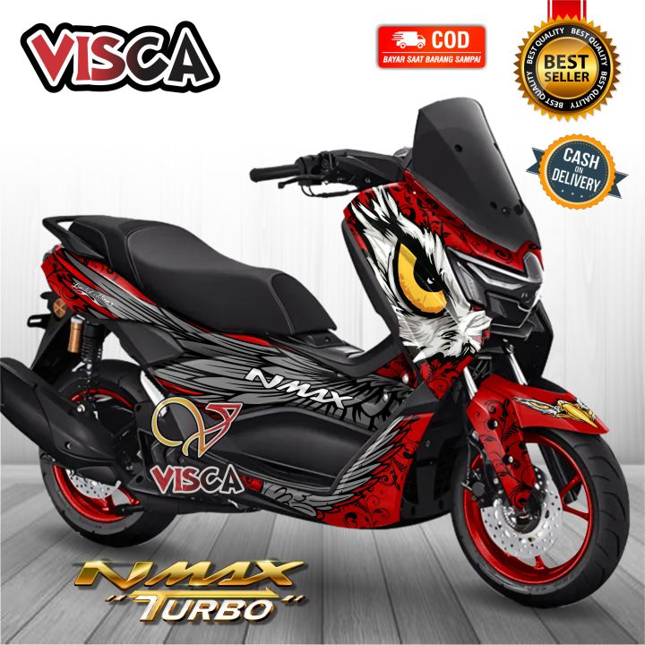 Decal NMAX Turbo Full Body Stiker NMAX New 2024 Fullbody Dekal Nmax Neo ...
