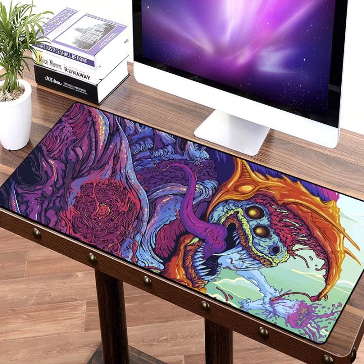 Gaming Mouse Pad XL Desk Mat 300 x 800 mm (4 Model Gambar) | Lazada ...