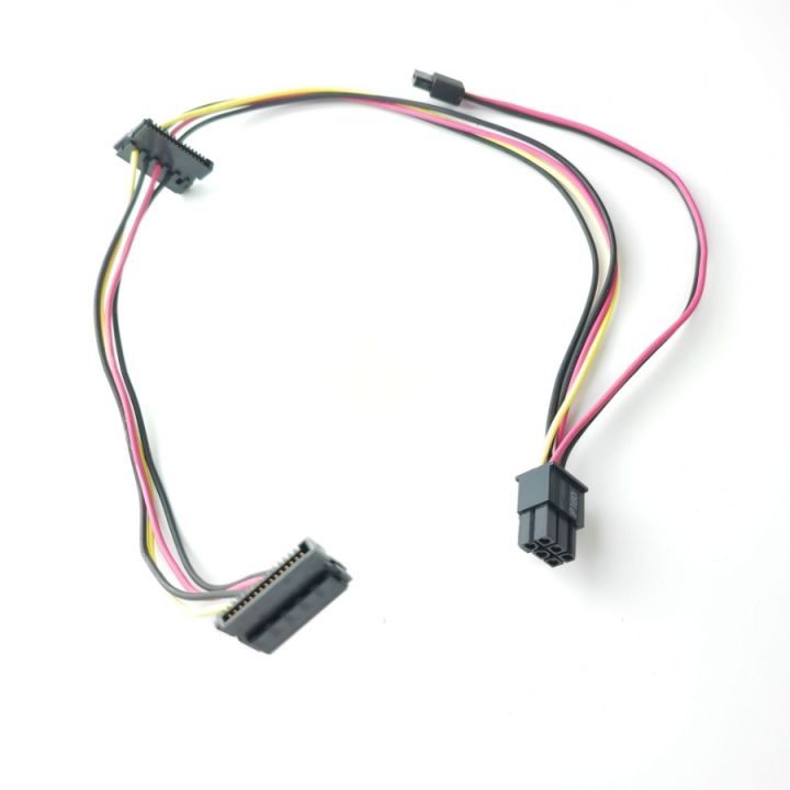 11mm 6Pin To 2-Port 15Pin SATA HDD SSD 6P Optical Drive CD/DVD ROM ...