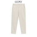 Quần Dài Kaki GUPO Nam ống Suông Lưng Đai Thun Chuẩn Form Co Dãn Mềm ...