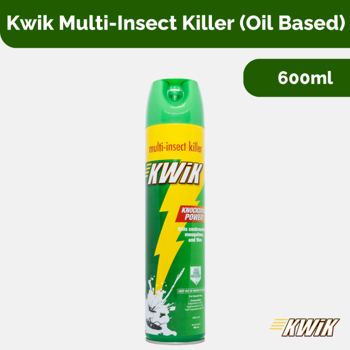 KWIK MULTI-INSECT KILLER (OIL-BASED) 600ML | Lazada PH