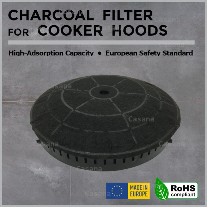 Carbon / Charcoal Filter for Kitchen Cooker Hood compatible with ...