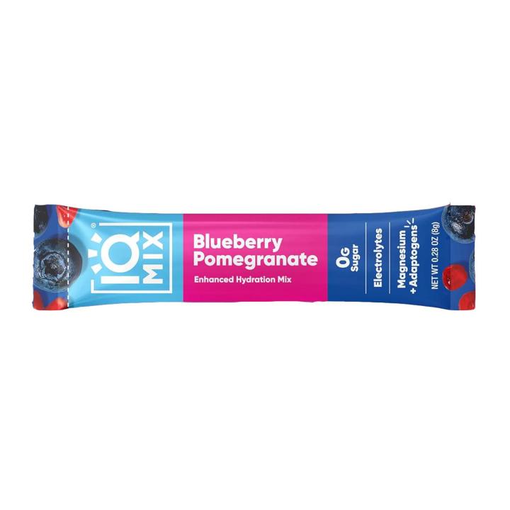IQ BAR IQMix Blueberry Pomegranate 8g Electrolytes Brain Nutrients Zero ...