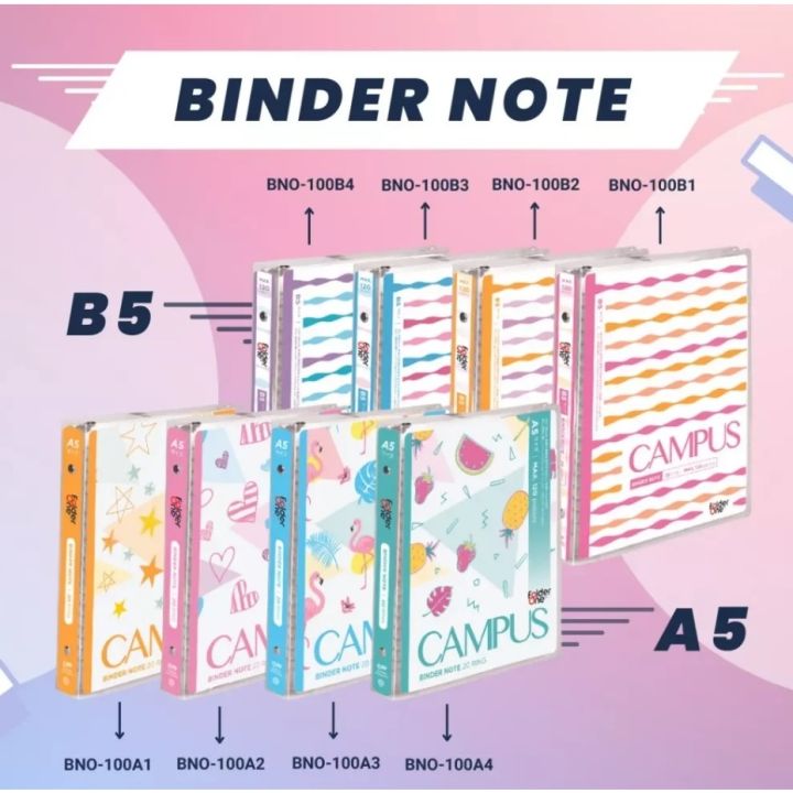 BINDER NOTE B5 FOLDER ONE | Lazada Indonesia