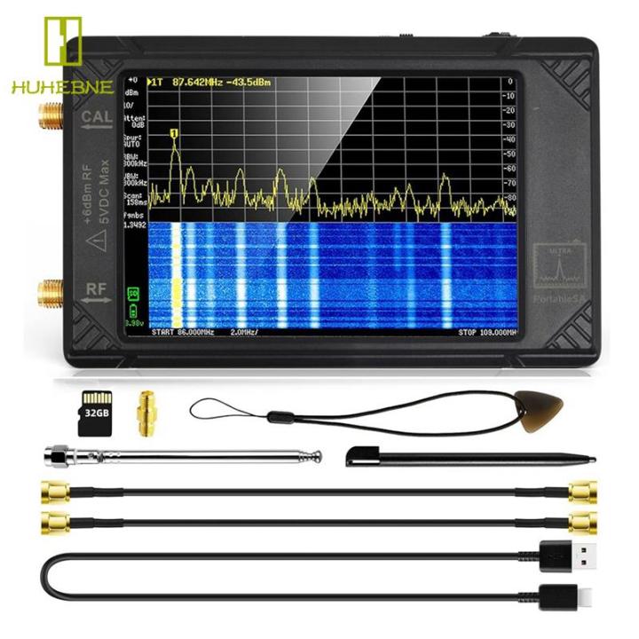 【XINJIA】For ULTRA Portable SA 4Inch Spectrum Analyzer Handheld Signal ...