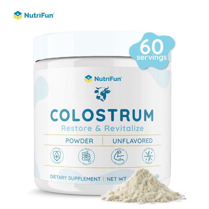 Colostrum Powder 120g 40% IgG Supplement for Gut Health, Immune Support ...