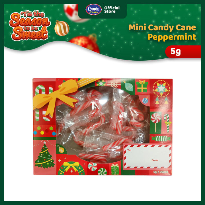 Candy Corner Mini Candy Cane Peppermint 5g (22 pcs) | Lazada PH