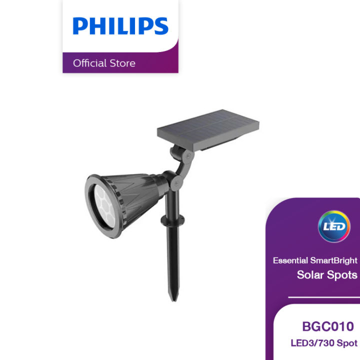 Philips Lighting Essential SmartBright Solar Spots BGC010 LED3/730 Spot ...