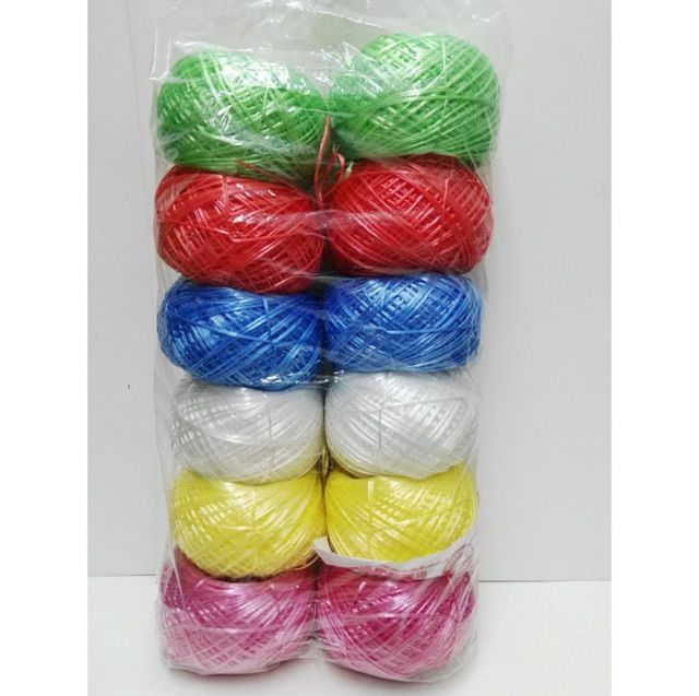 TALI RAFIA HALUS 100g RAFFIA ROPE SMALL STRING | Lazada