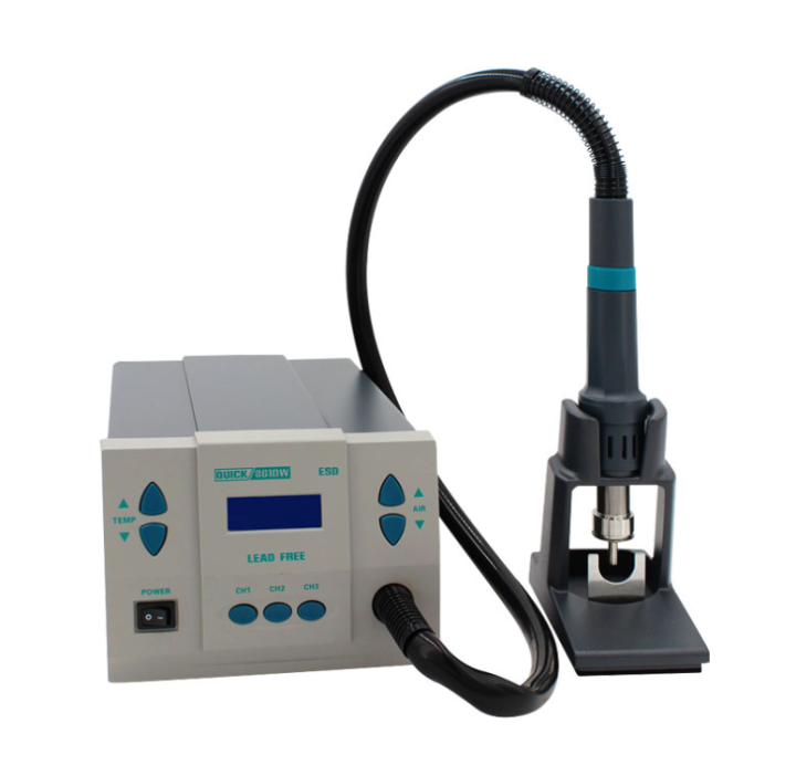 1000W original QUICK 861DW hot air lead-free hot air welding station ...