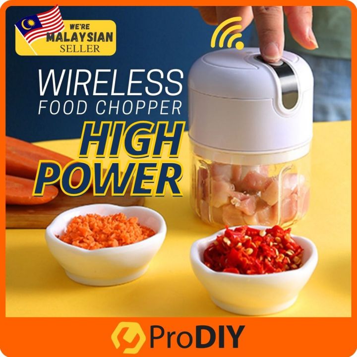 100ML 250ML Wireless Garlic Chopper Electric Mini Food Processor Ginger ... 100ML 250ML Wireless Garlic Chopper Electric Mini Food Processor Ginger ...
