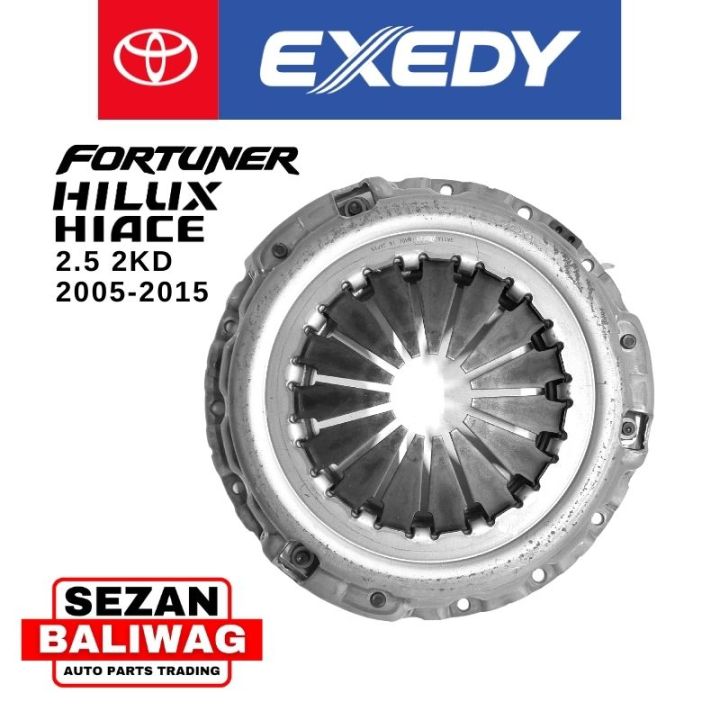 EXEDY CLUTCH COVER PRESSURE PLATE FORTUNER HILUX HIACE 2.5 2KD 2005 ...